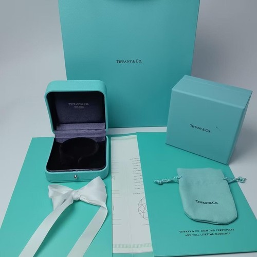 Tiffany&Co Gift Packaging Set for Bracelet | Certificate+Box+Bag+Pouch ...