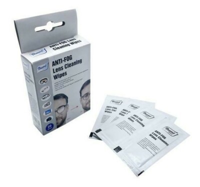 Anti-fog Lens Glass Cleaning Wipes Screen Anti Fogging Moistened ...