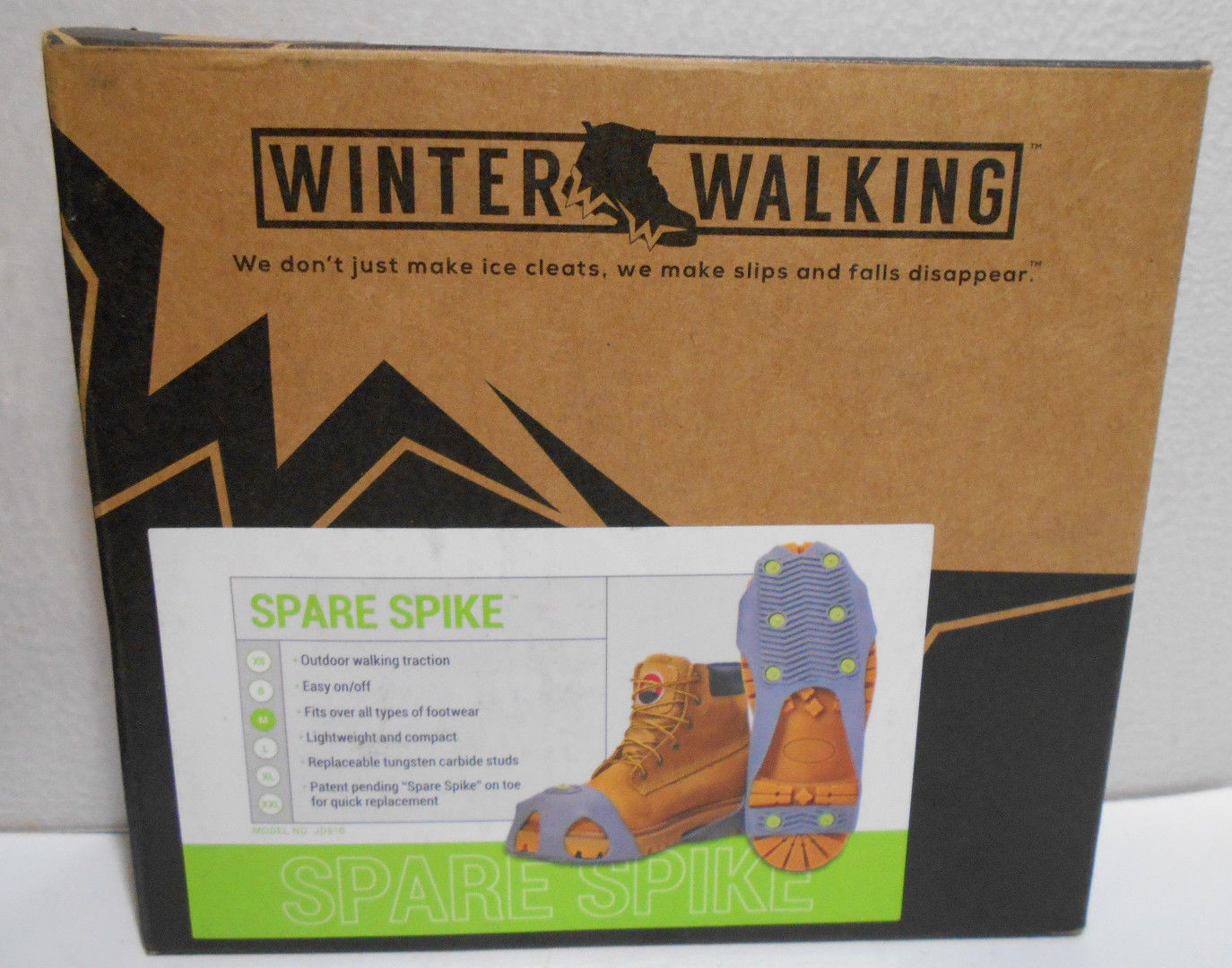 Winter Walking Spare Spike Ice Cleats Size Medium 6YVD5 | eBay