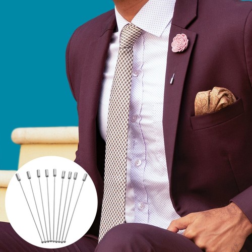 20 Pcs White K Brooch Corsage Boutonniere Diy Craft Pins Miss Straight ...