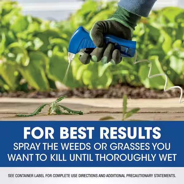 Roundup Weed and Grass Killer with Trigger Sprayer, Exclusive Formula ...