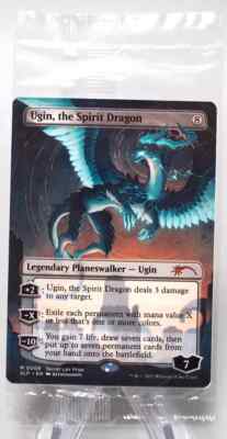 MTG Ugin, the Spirit Dragon Secret Lair RCQ Promo Sealed New Magic Pro ...