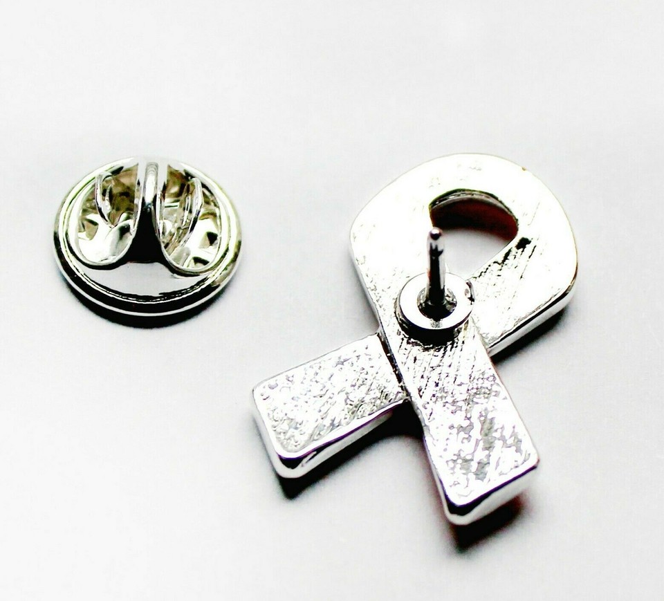 Hope Lapel Pin for Awareness Support Cause Movement - Orange Pinback | eBay