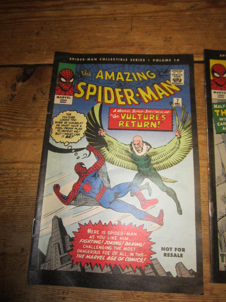 THE AMAZING SPIDERMAN COMIC BOOK 1963 LOT OF 7 REPRINT 2006 | eBay