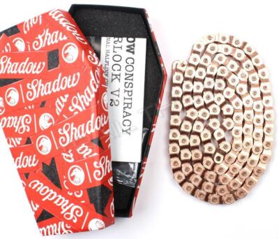 The Shadow Conspiracy Interlock V2 Half Link 1/2" x 1/8" BMX Bike Chain ...