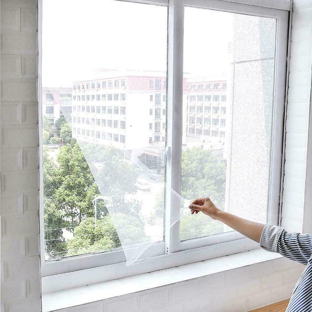 LARGE WINDOW SCREEN MESH NET FLY INSECT BUG MOSQUITO MOTH DOOR NETTING ...