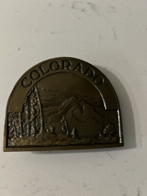 Colorado Belt Buckle Vintage | eBay