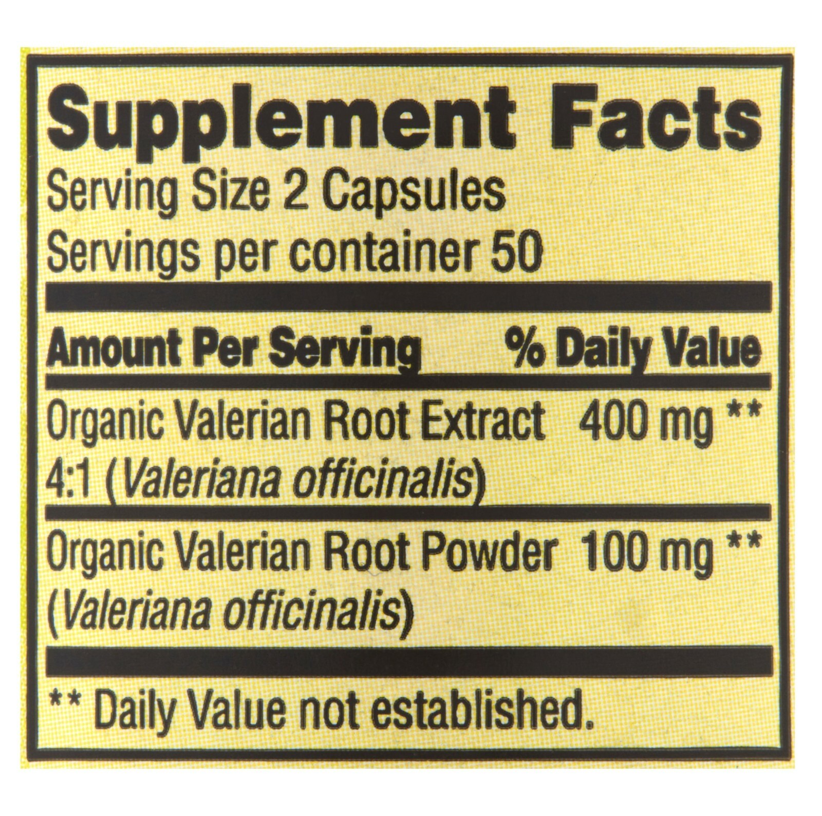 (2 Pack)Spring Valley Valerian Root Capsules, 500 mg, (100 Count)Great ...