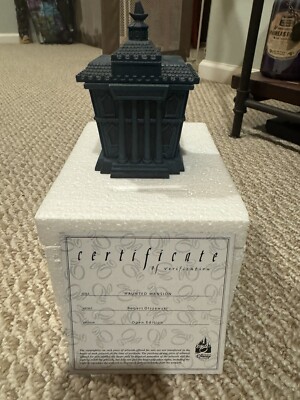 Disney Haunted Mansion Olszewski Trinket Box House Disneyland | eBay