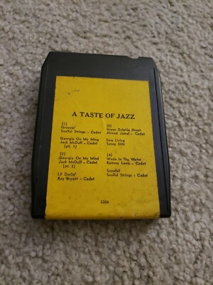 A Taste Of Jazz by Various Artists 8 track tape Untested | eBay