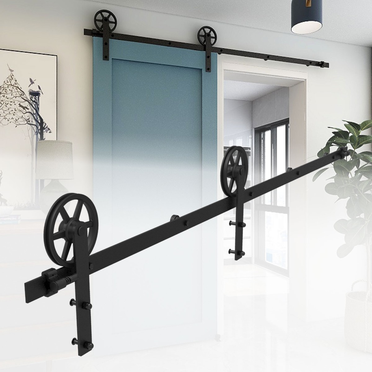 Industrial Barn Door Hardware Sliding Barn Door Hardware Kits