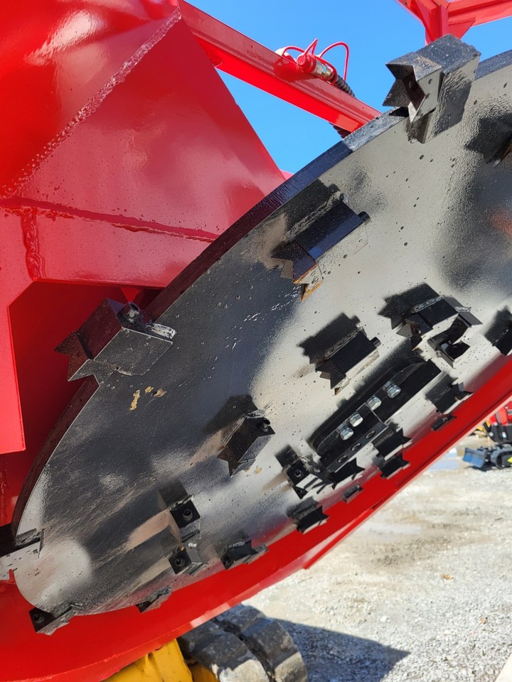 Skid Steer Topcat Disc Mulcher Hydraulic 60-inch Disc Attachment CAT ...