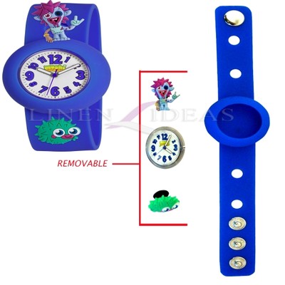 Moshi Monsters Zommer Blurp Blue Wrist Charm Watch 12 months Guarantee ...