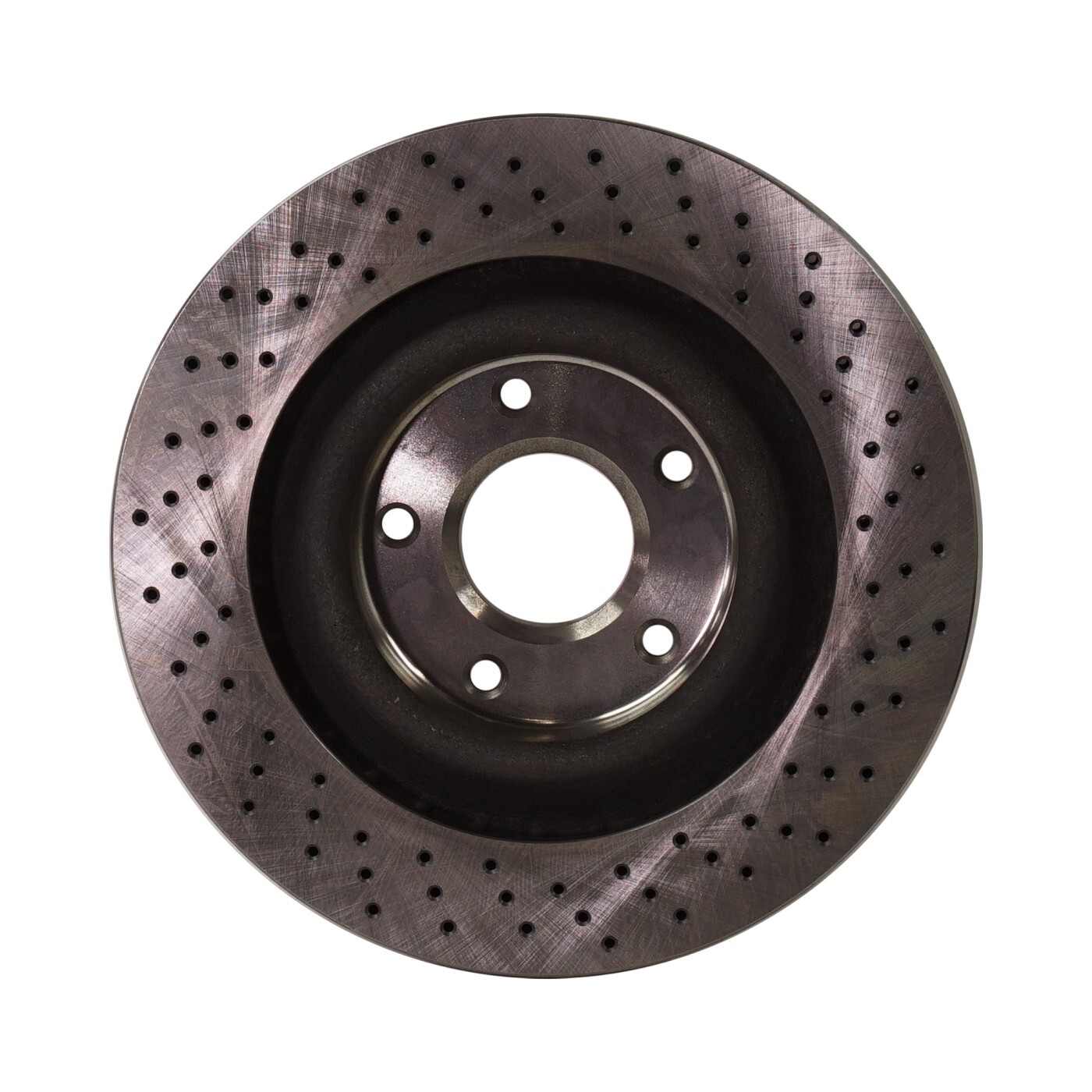 Front Cross-Drilled Disc Brake Rotors For 2005-2013 Chevrolet Corvette ...