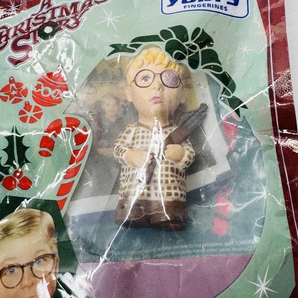 Yubi's Christmas Movie Themed Finger Puppets Ralph’s With Eye Patch | eBay