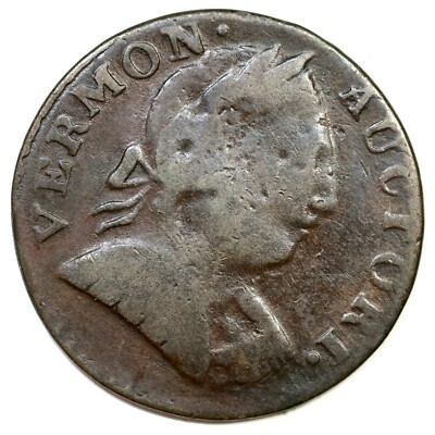 1787 RR-14 R-3 Vermont Colonial Copper Coin | eBay