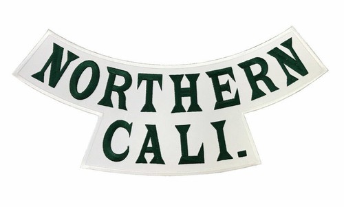 Northern Cali, Mayans Outlaw MC Biker Back Patch, Bottom Rocker (12.0 ...