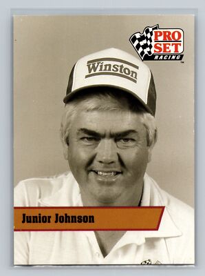 Junior Johnson #L17 1991 Pro Set Junior Johnson & Associates Legends | eBay