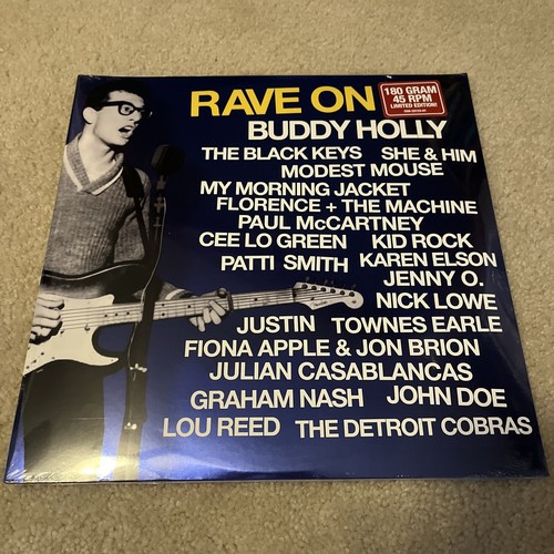Sealed Rave on Buddy Holly by Various Artists (Vinyl, My morning jacket ...