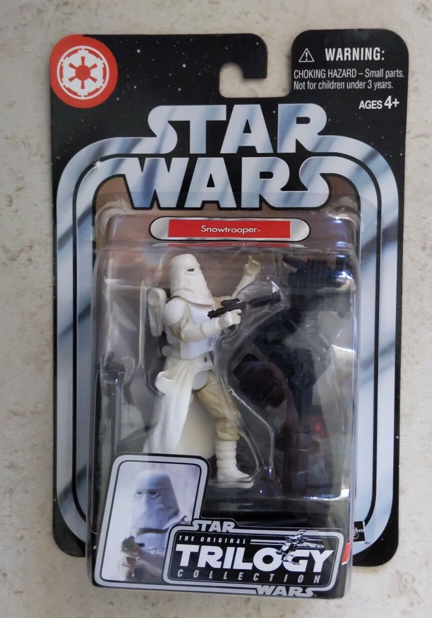 NEW STAR WARS SNOWTROOPER FIGURE #25 EMPIRE STRIKES BACK TRILOGY ...