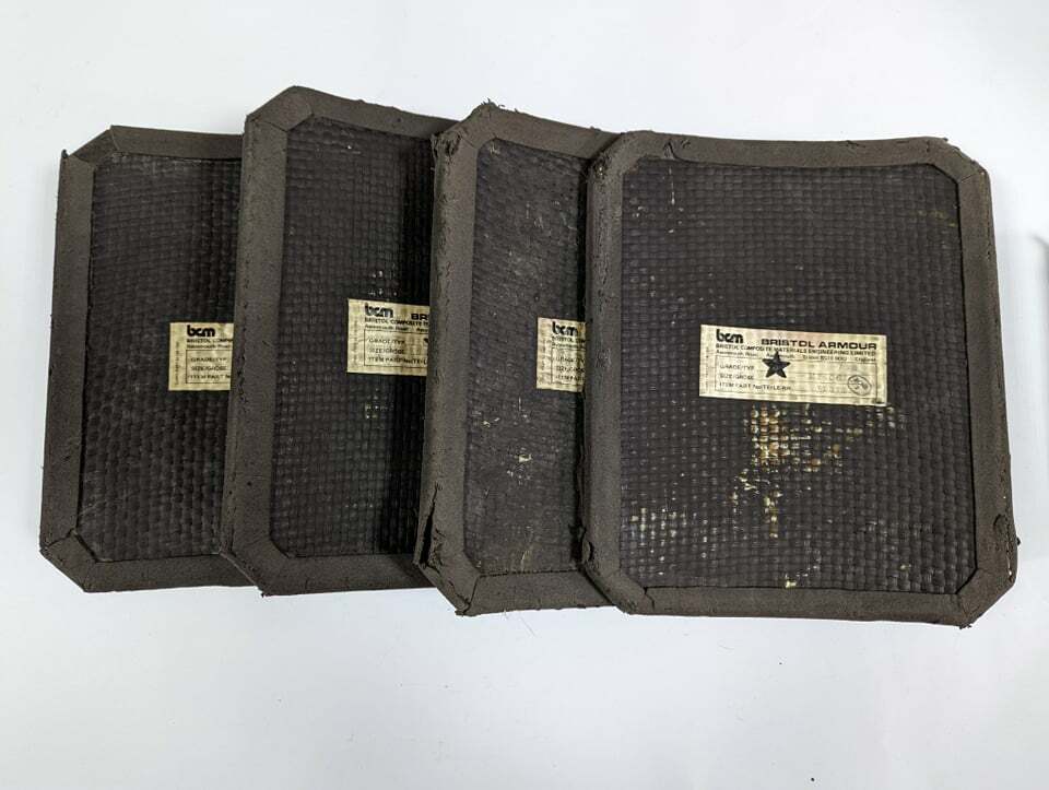 Bristol Armor Body Armor Protective Ceramic Ballistic Plates Level IIIA ...