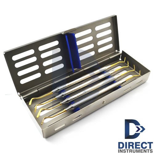 Dental Composite Contouring Filling Instruments Anterior Gold Tips ...