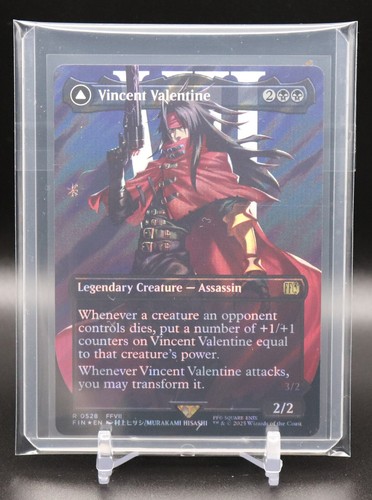 Vincent Valentine - 528 -Magic: Final Fantasy MTG - Borderless Rare ...