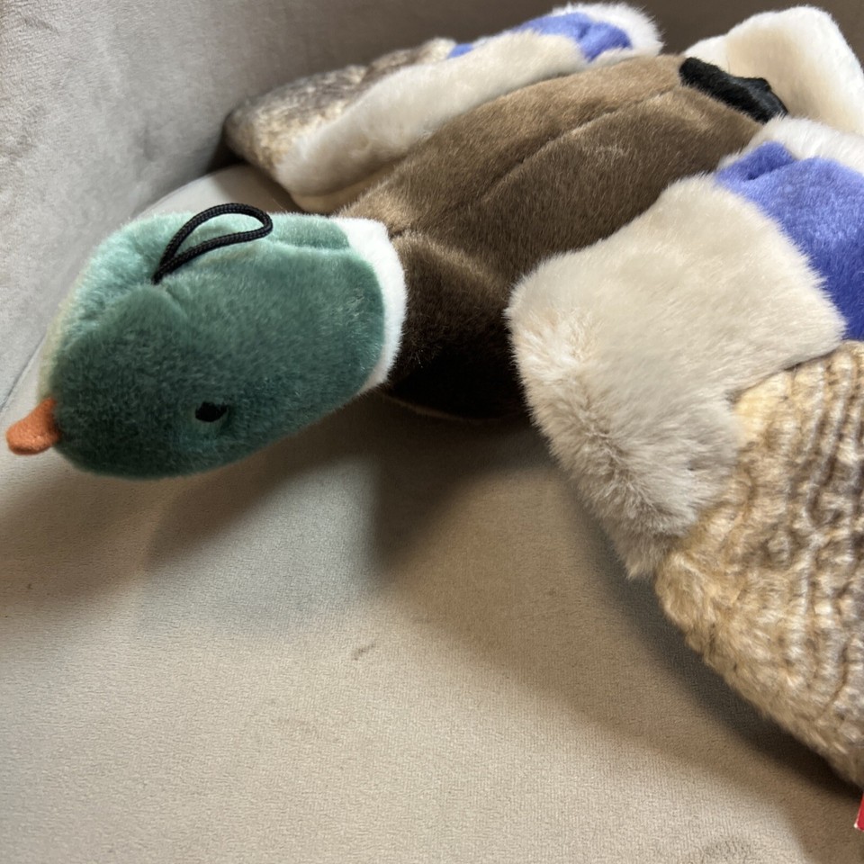 Fluff And Tuff Wally the Mallard Duck Plush for Dogs | eBay