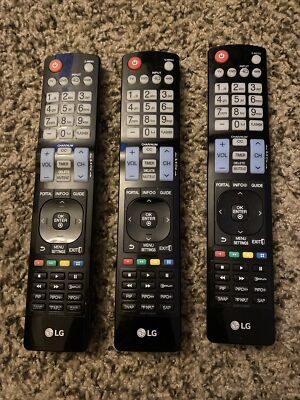 Lot Of 6 **USED** LG Remote Controls AKB73756567 $3.17 Each | eBay