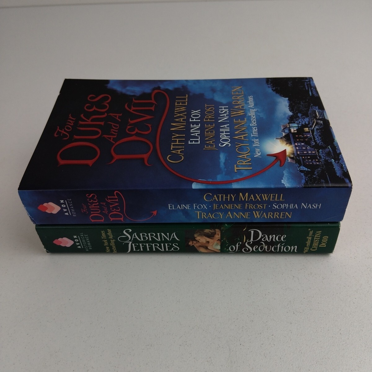 Dance of Seduction and Four Dukes and a Devil Avon Romance Books X2 ...