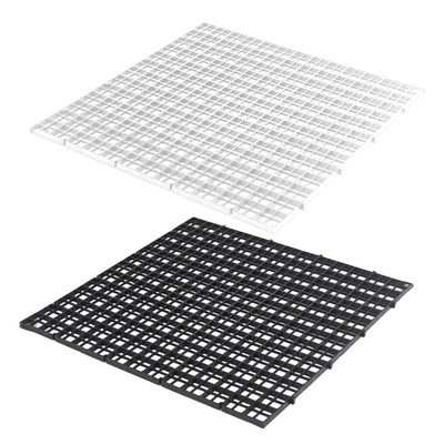 4pcs DIY Aquarium Lid Fish Tank Cover Lid Aquarium Top Cover Hood Black ...