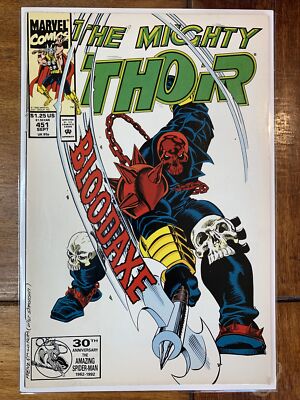 The Mighty Thor #451 Sept. 1992 Marvel Comics 1st Bloodaxe | eBay