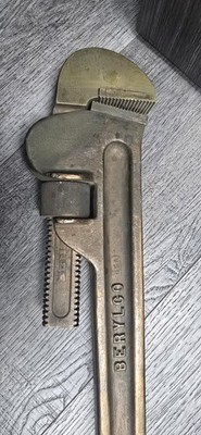 Berylco 25" Brass Pipe Wrench-W 220 | eBay