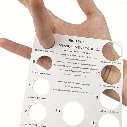 2PCSLOT Paper Ring Sizer Mesury Mesury Making Making Tool _W | eBay