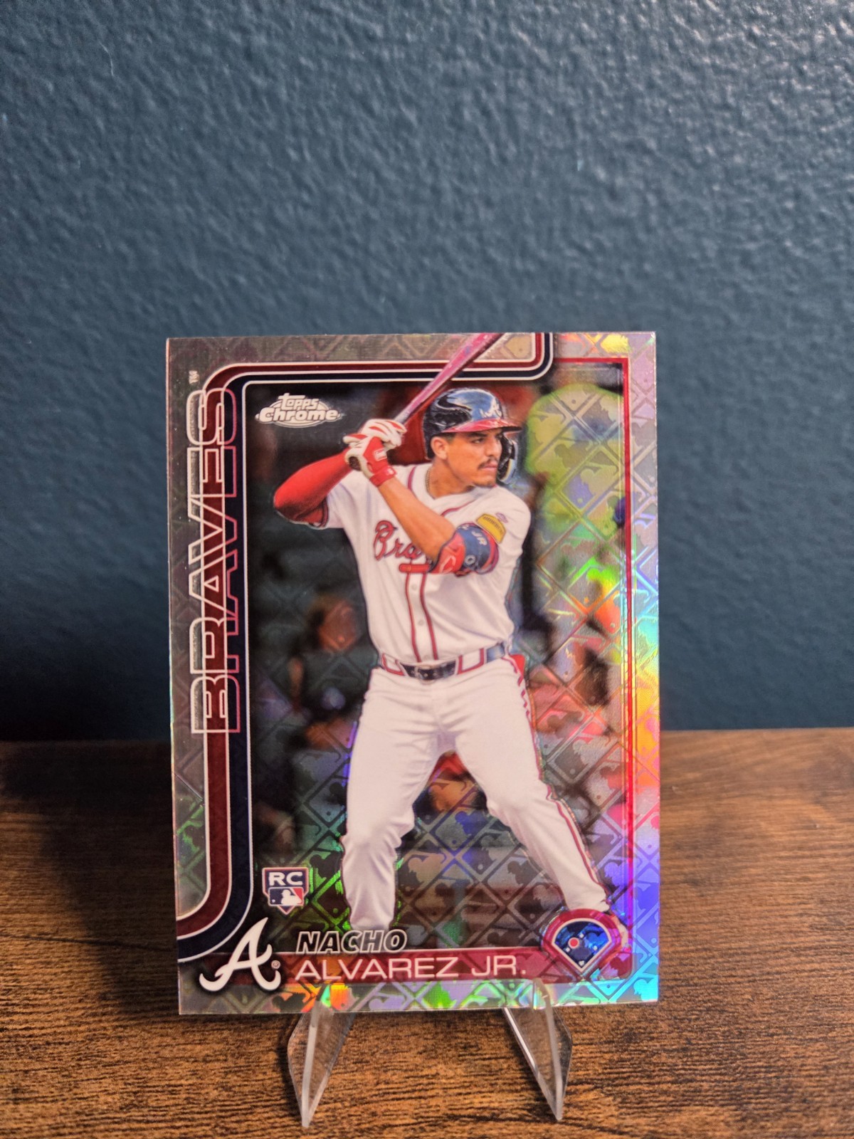 Nacho Alvarez Jr. 2025 Topps Chrome Logofractor Edition #75 Orange ...