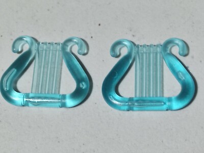 PLAYMOBIL X2 MAGIC LYRE HARPS FAIRIES WIZARDS ENCHANTED FOREST UNICORNS ...
