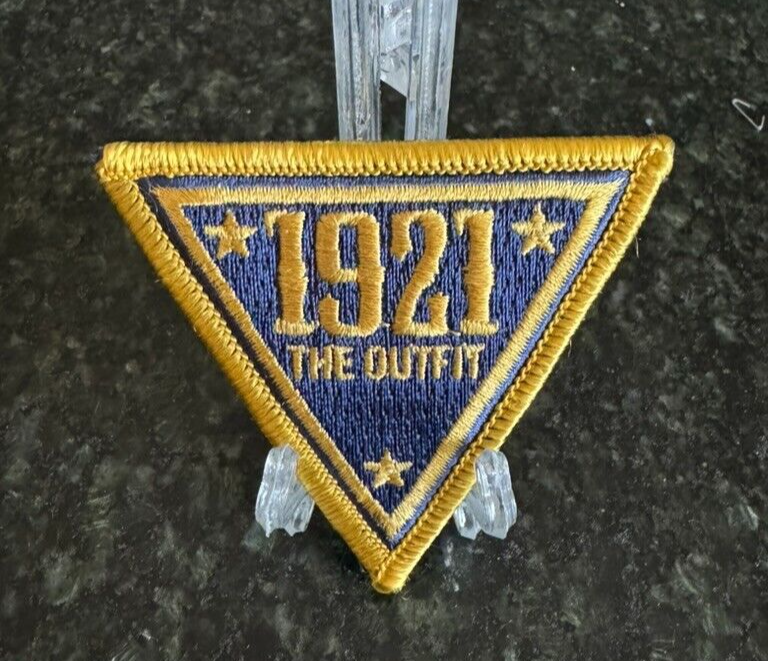 New Jersey State Police -1921 The Outfit- Patch- NJSP Blue and Gold | eBay