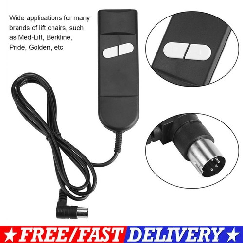 Electric Recliner Switch Hand Control 2 Button 5 Pin For Lift Chair ...