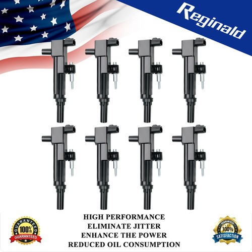 8PCS Ignition Coils 5149049AB For Chrysler Dodge Jeep Ram 2008-12 4.7L ...