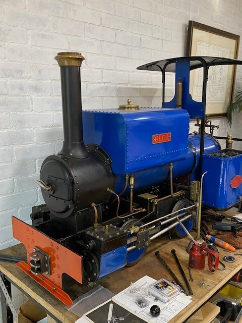 Live Steam Locomotive 7.25- 7.5" Gauge Kerr, Stuart & Co. Quarry Mining ...