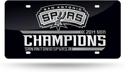 San Antonio Spurs 2014 Champions Premium Laser Cut Tag License Plate ...