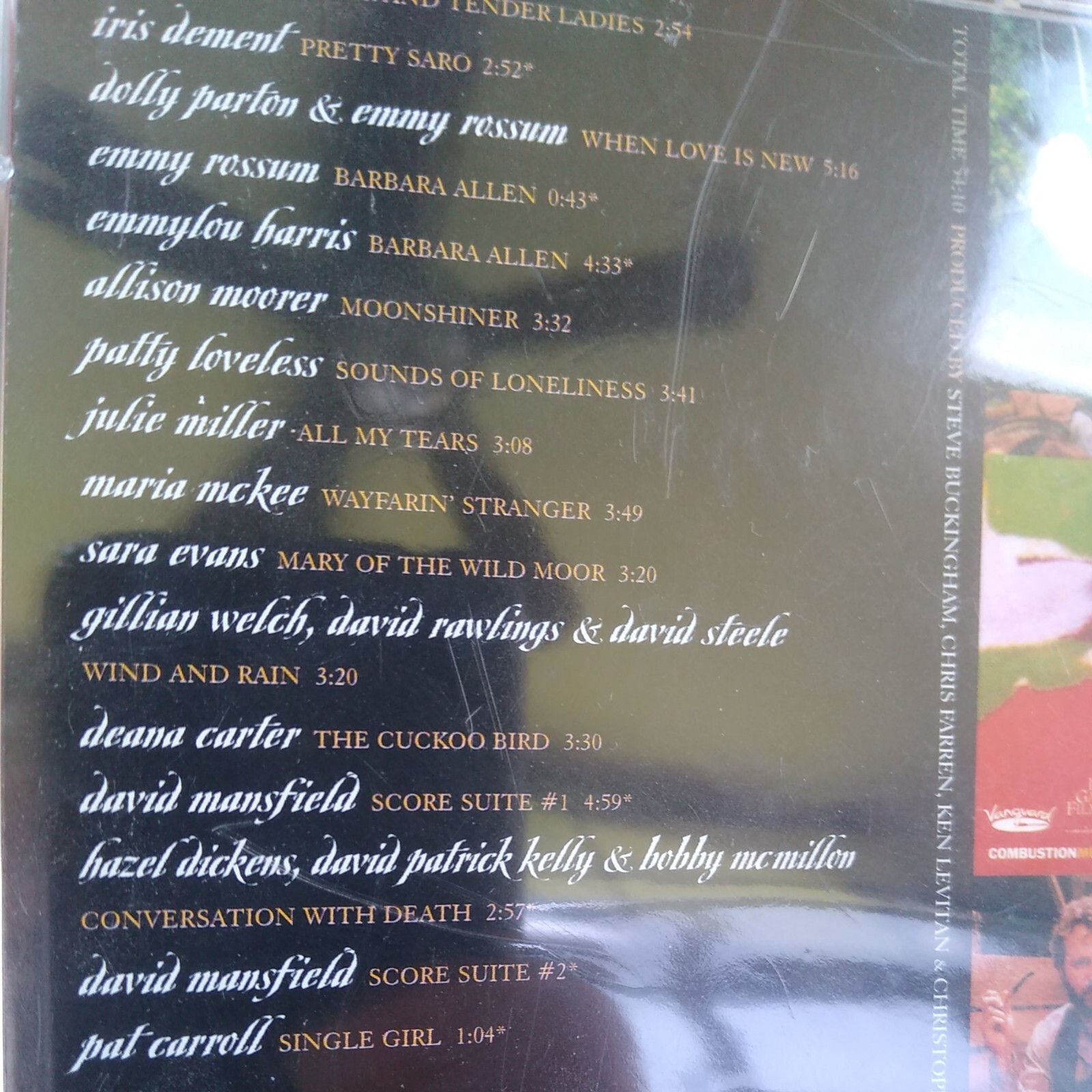 Songcatcher by Original Soundtrack (CD, May-2001, Vanguard) NEW SEALED ...