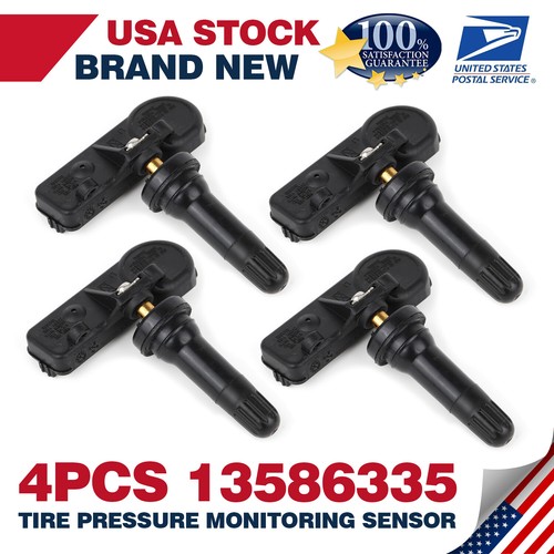 NEW 4PCS TPMS Tire Pressure Monitoring Sensors for Chevy GMC Buick GM ...