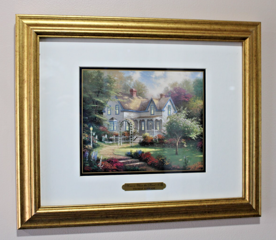 Thomas Kinkade Ltd. Ed. Lithography Home Is Where the Heart Is I & II ...