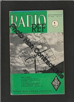 Radio REF [No 1 de janvier 1971] Revue des ondes courtes|Collectif|Très ...
