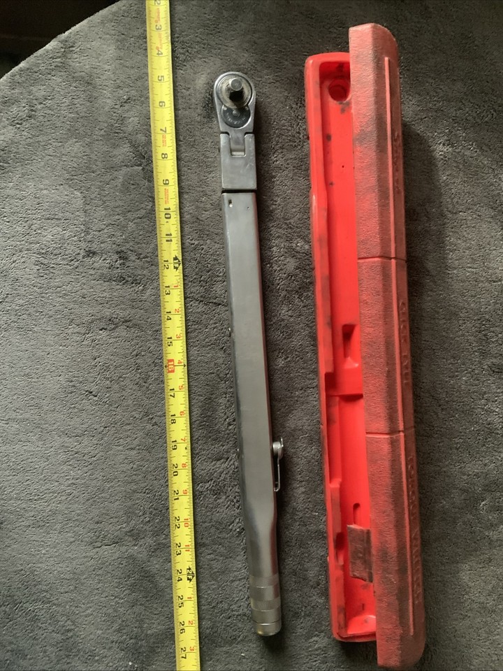 Snap On Tqfr250c. 1/2” Drive Swivel Head Torque Wrench, Click Type…see ...