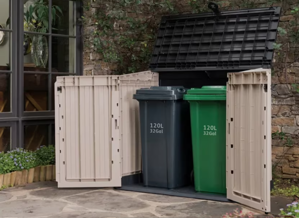 Outdoor Garden Storage Shed, Keter Store It Out Midi 880L Storage Box ...