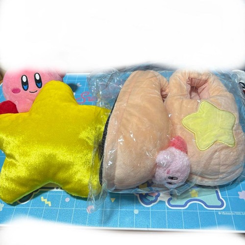 Kirby Plush Toys & Accessories Lot - Stuffed Animals, Slippers, Fan ...