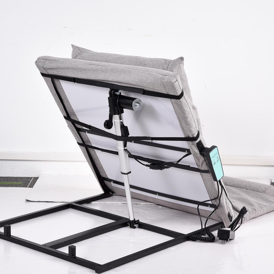 Adjustable Power Lift Bed Backrest for Elderly Patient Neck Back Lumbar ...