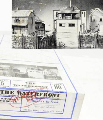 HO Builders In Scale The Waterfront ho kit Craftsman Kit new in box | eBay